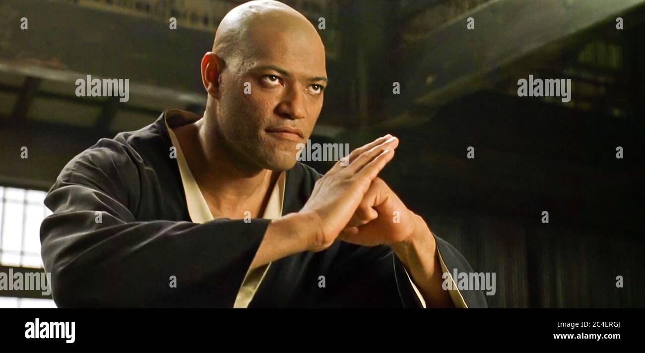 Laurence fishburne matrix 1999 hi-res stock photography and images - Alamy