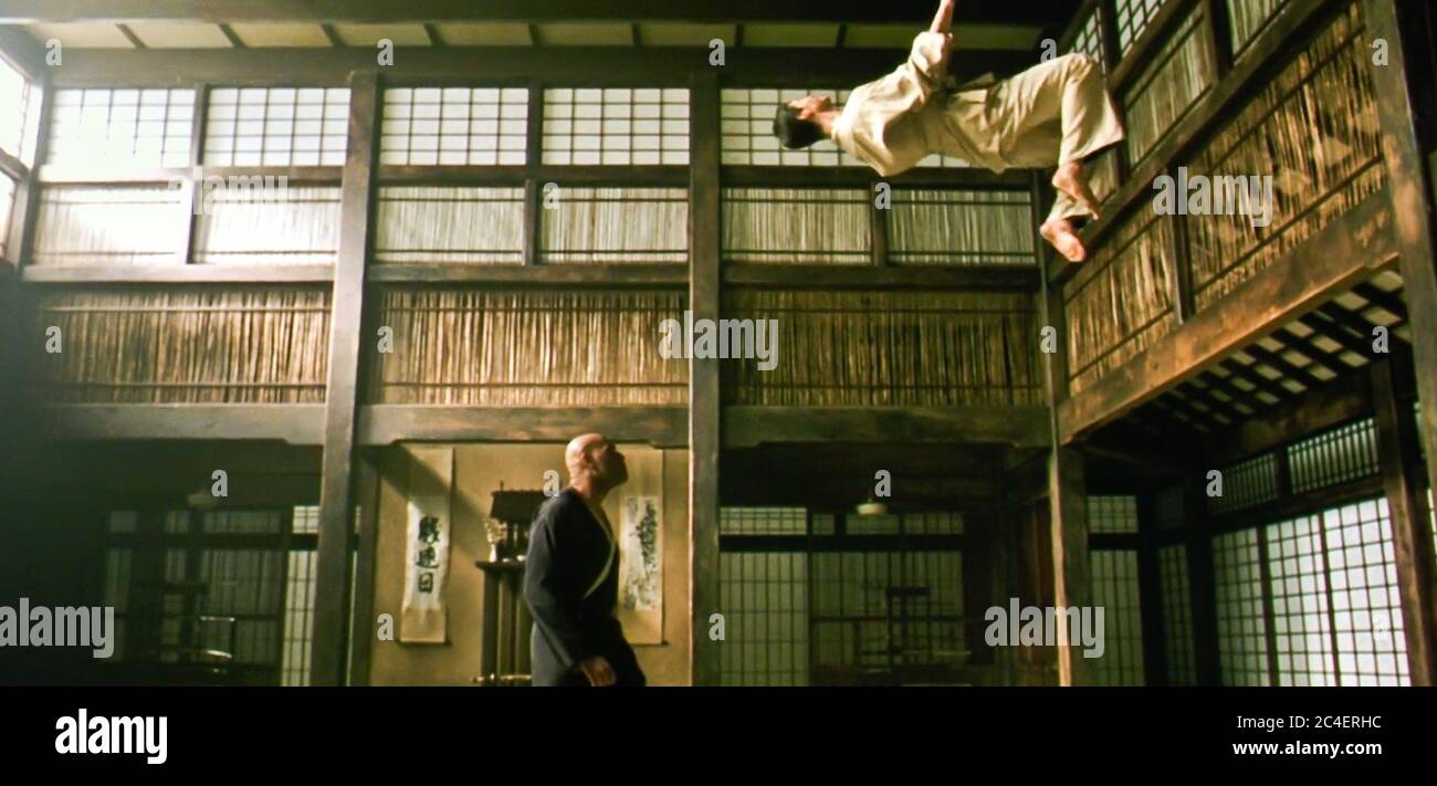USA. Keanu Reeves, and Laurence Fishburne in a scene from the ©Warner ...