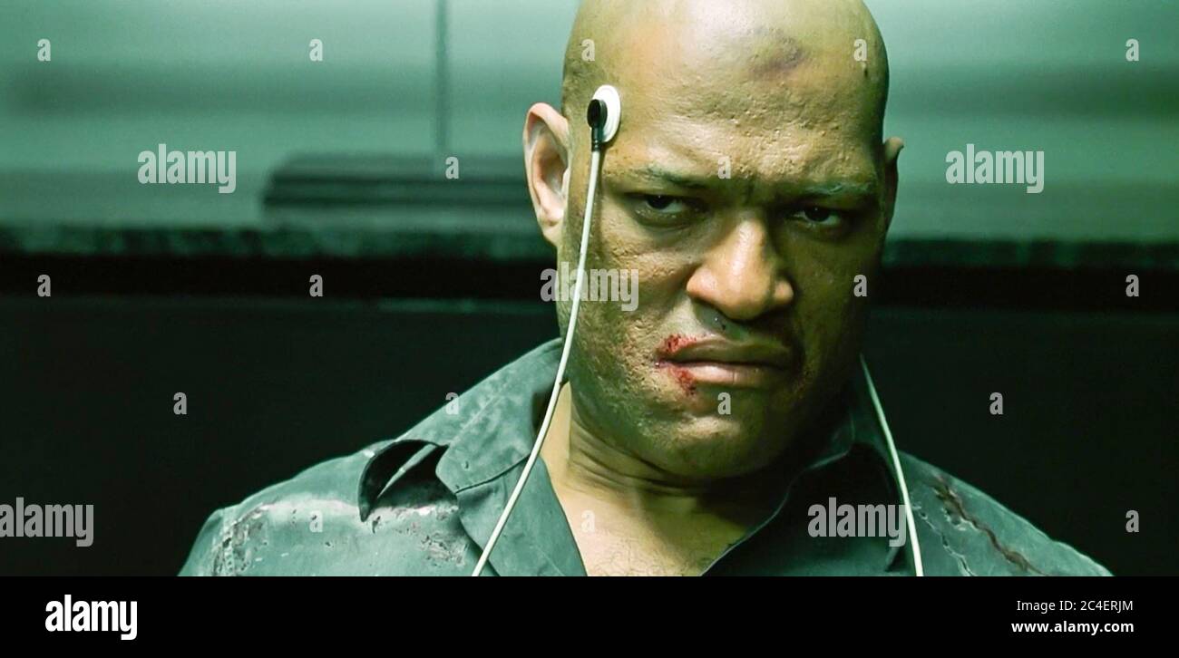 USA. Laurence Fishburne in a scene from the ©Warner Bros film : The ...