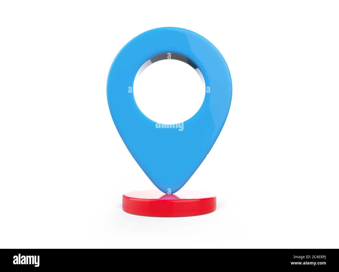 3d render gps navigation Cut Out Stock Images & Pictures - Alamy