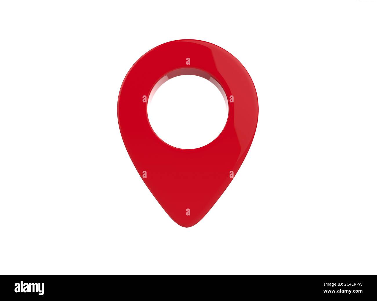 Gps Icon Png Red