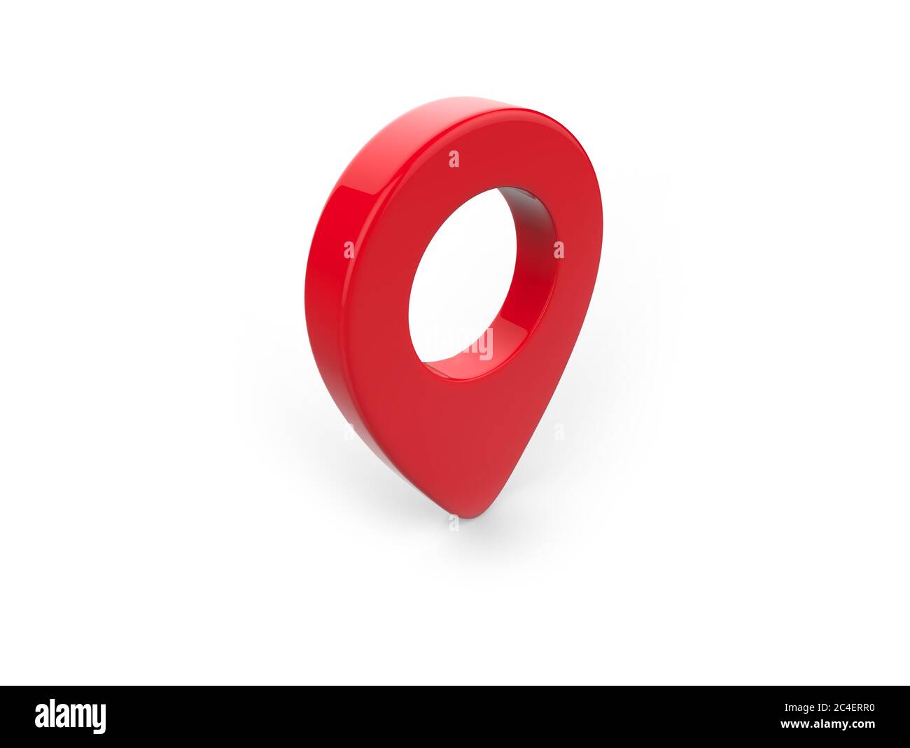 3d render location icon hi-res stock photography and images - Alamy