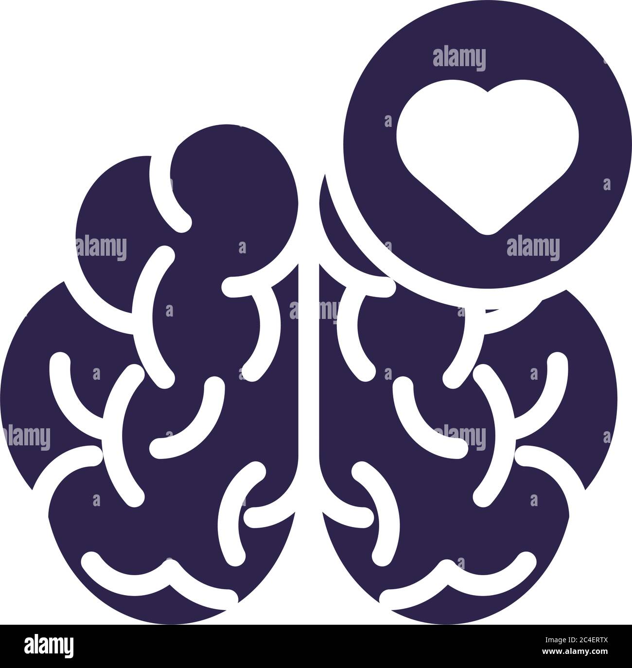 Anatomic heart illustration Stock Vector Images - Alamy