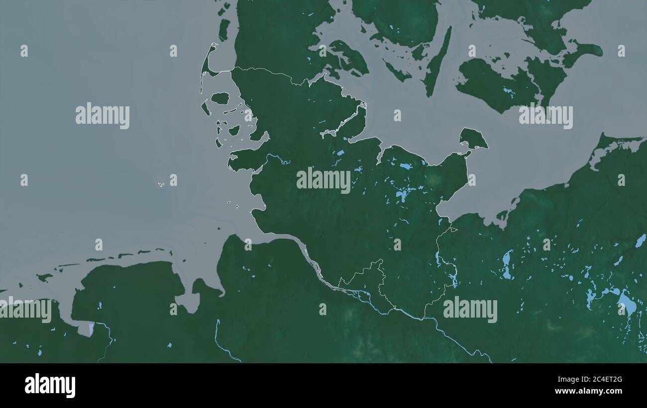 Kiel area map hi-res stock photography and images - Alamy