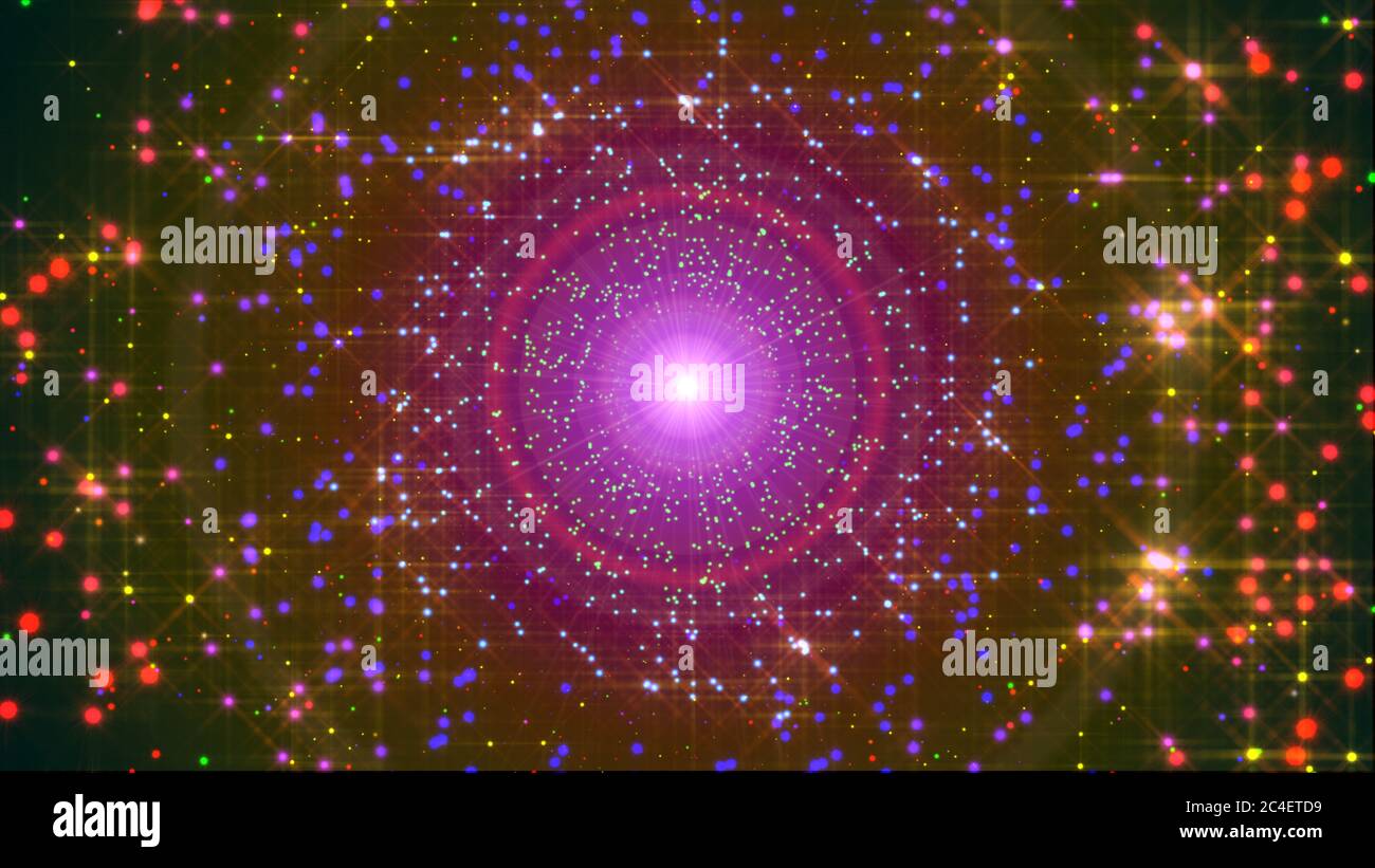 color stars light ray in space, background Stock Photo - Alamy