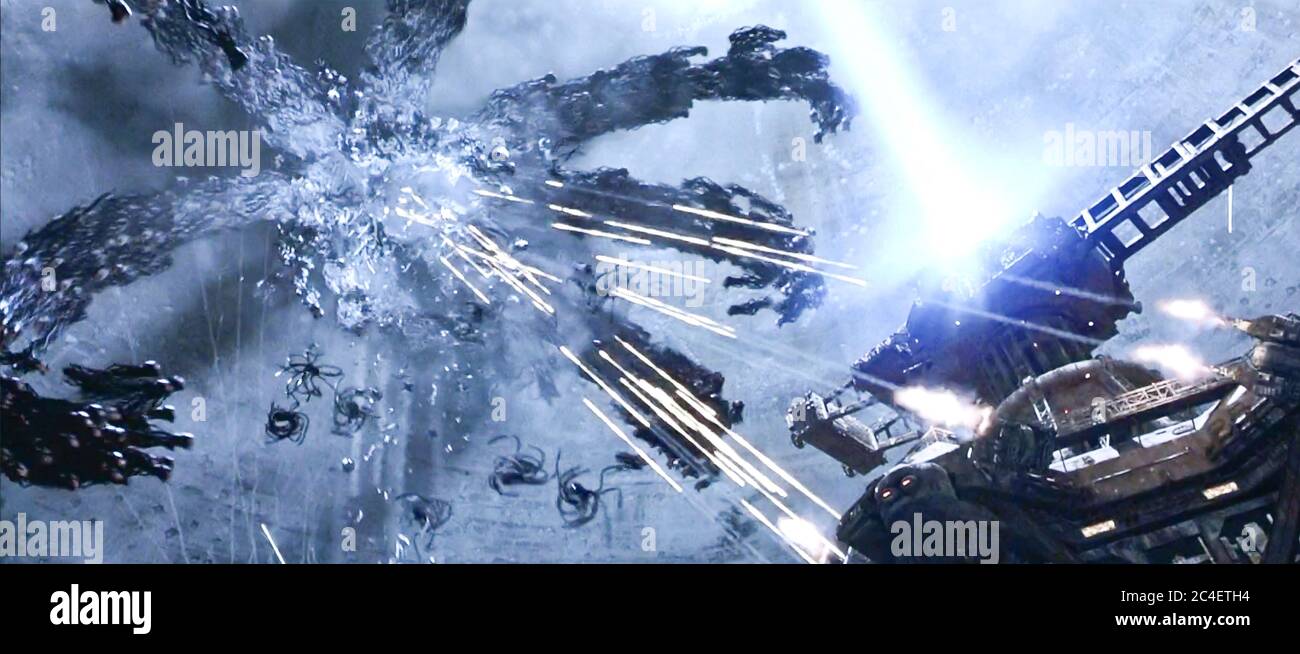 USA. A scene from the ©Warner Bros film : The Matrix Revolutions (2003 ...