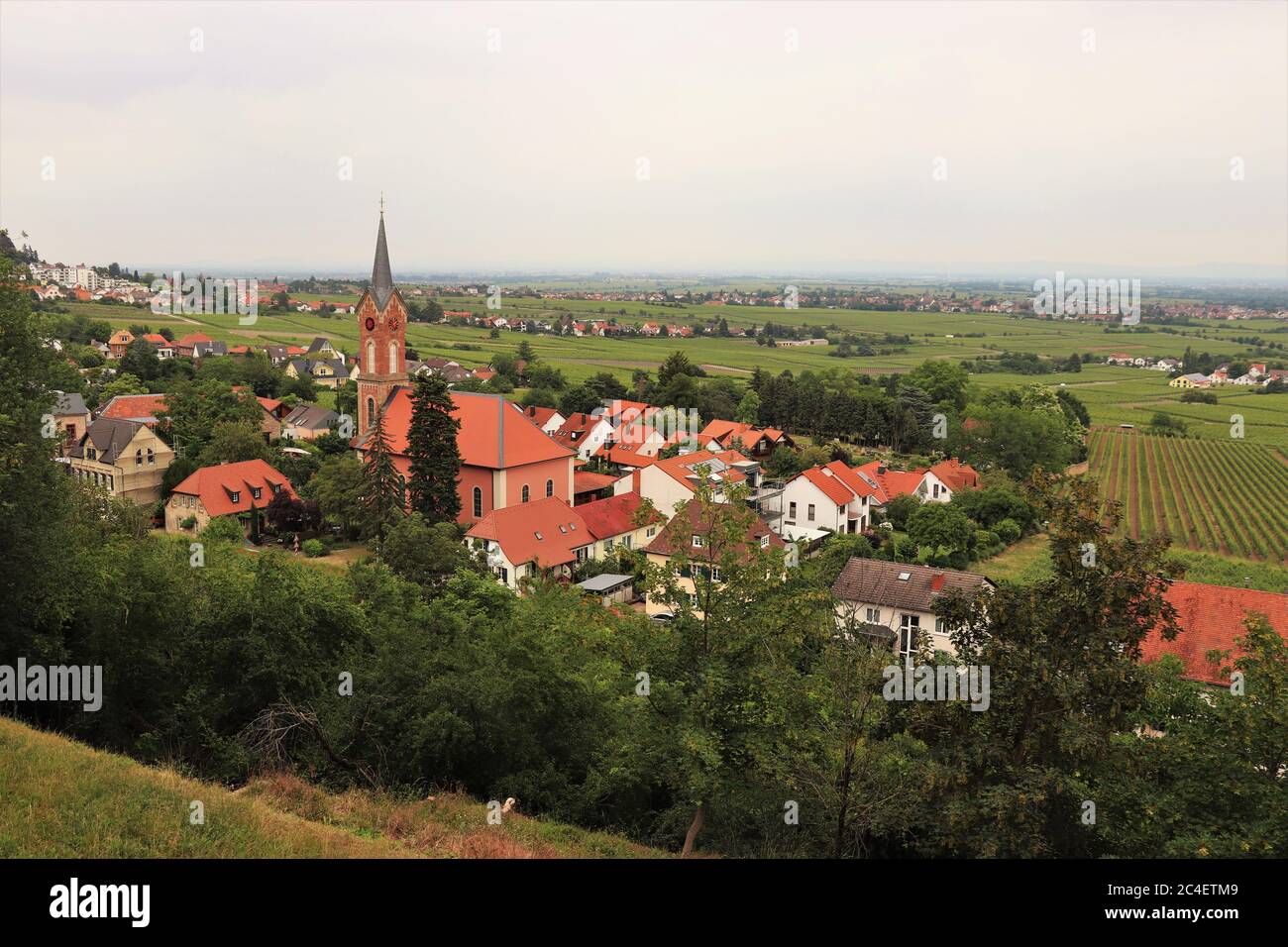 German village aerial hi-res stock photography and images - Alamy