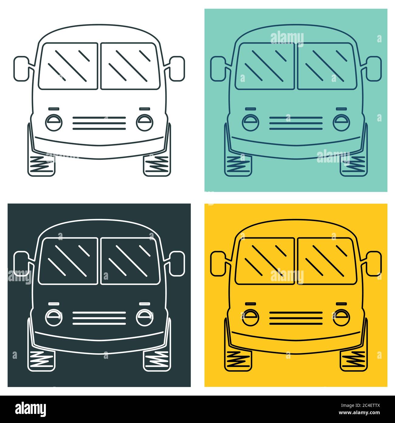 Classic mini outline hi-res stock photography and images - Alamy