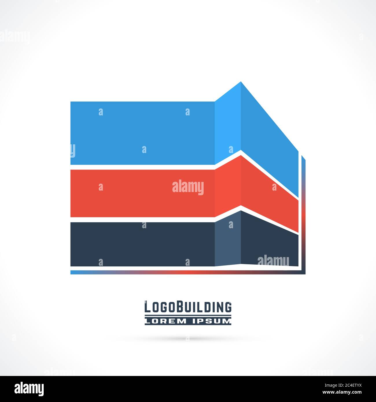 Logo Building for corporate identity. Build company logotype. Vector ...