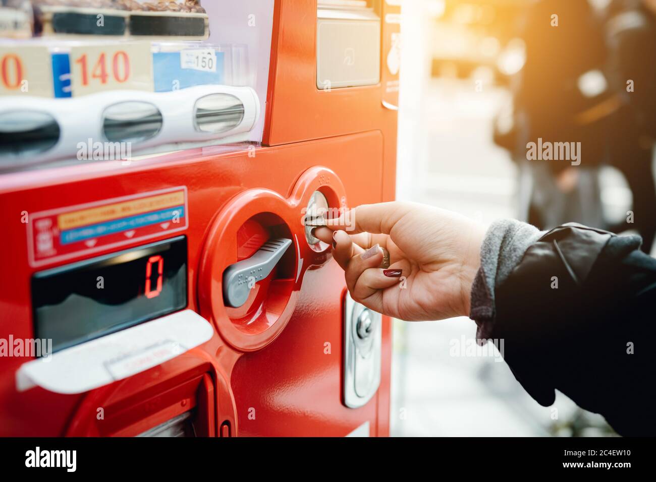 Close up japanese vending machine hi-res stock photography and images ...
