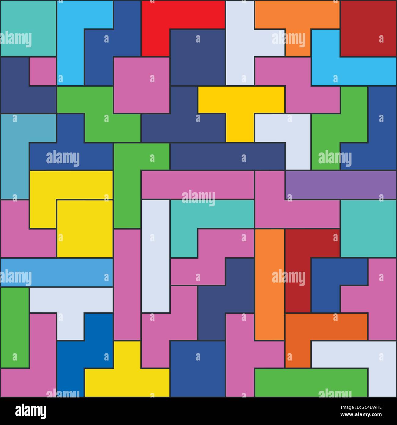 Old video game square template. Brick game pieces. Vector illustration ...