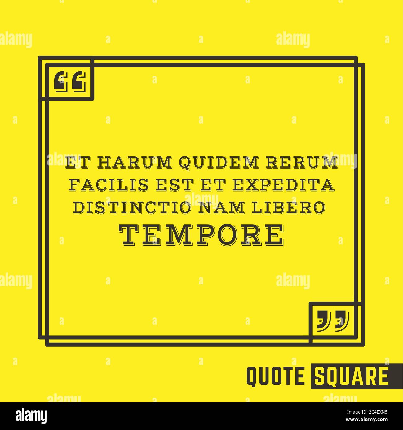 Quote form, speech text box. Vector illustration Stock Vector Image ...