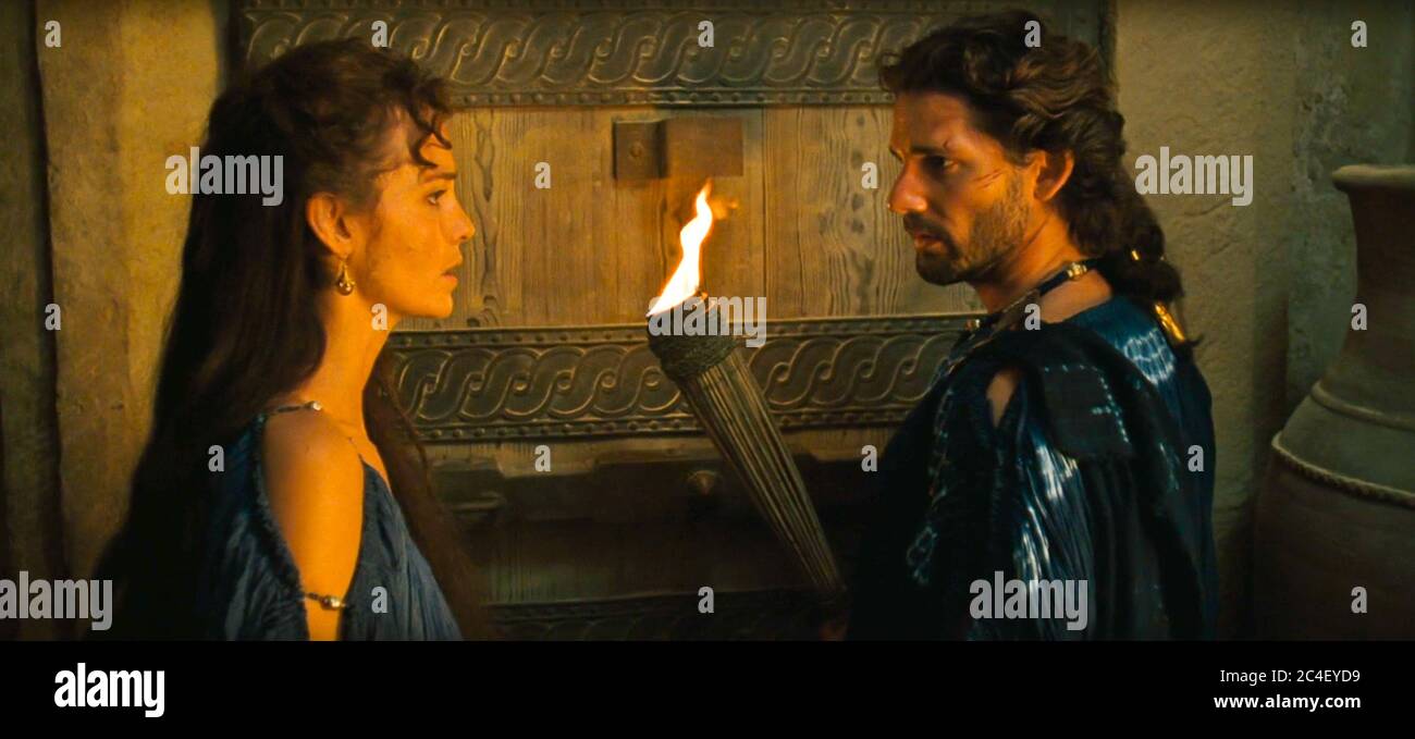 Saffron Burrows And Eric Bana