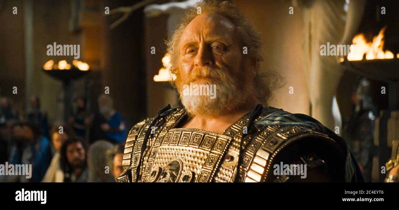 USA. James Cosmo in a scene from the ©Warner Bros film : Troy (2004 ...