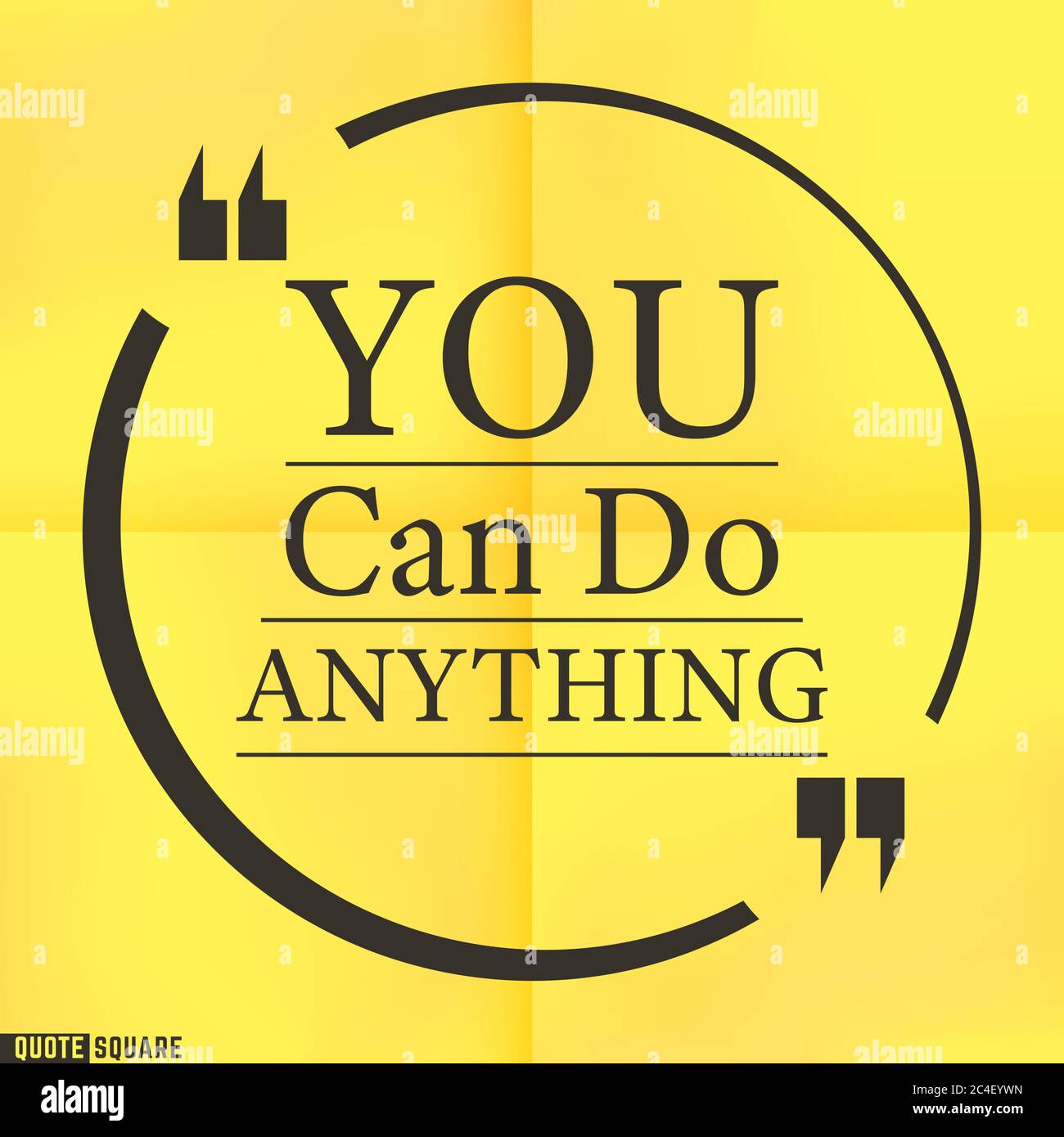 Quote Motivational Square Inspirational Quote Text Speech Bubble You