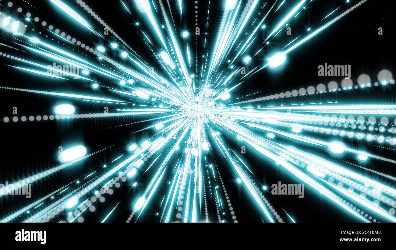 magic crystal star light particle in space Stock Photo - Alamy