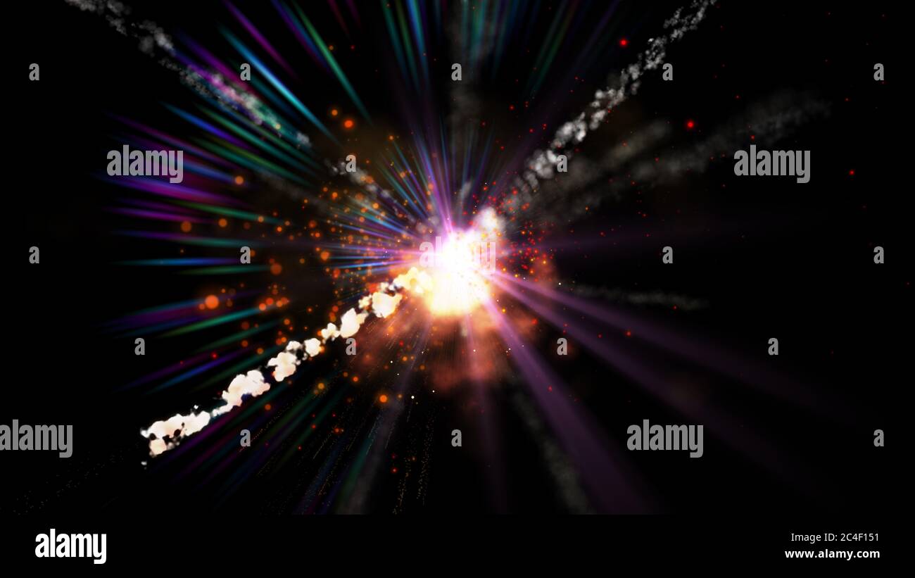 explosion fire flame particle abstract background texture Stock Photo ...
