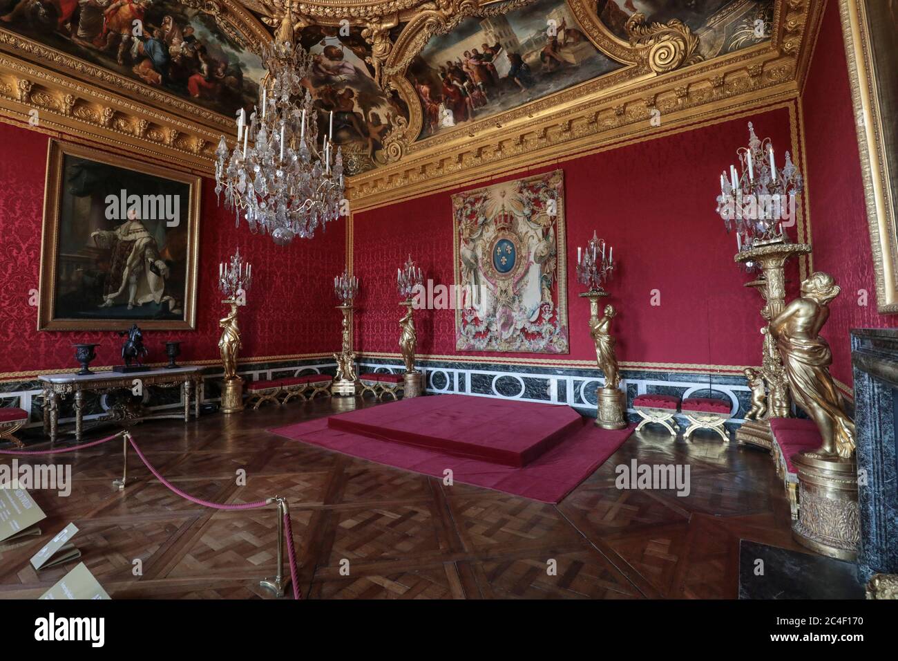 Apollo room versailles hi-res stock photography and images - Alamy
