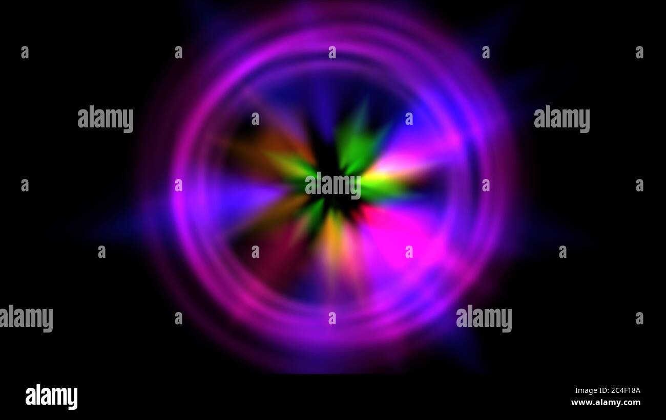 ray light pulse star circle halo abstract Stock Photo - Alamy
