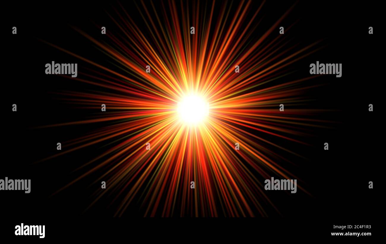Pulse star color ray light hi-res stock photography and images - Alamy