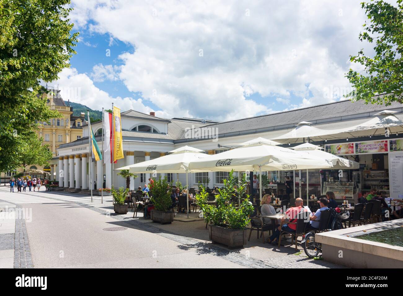 Bad Ischl: spa house Trinkhalle in Salzkammergut, Oberösterreich, Upper ...