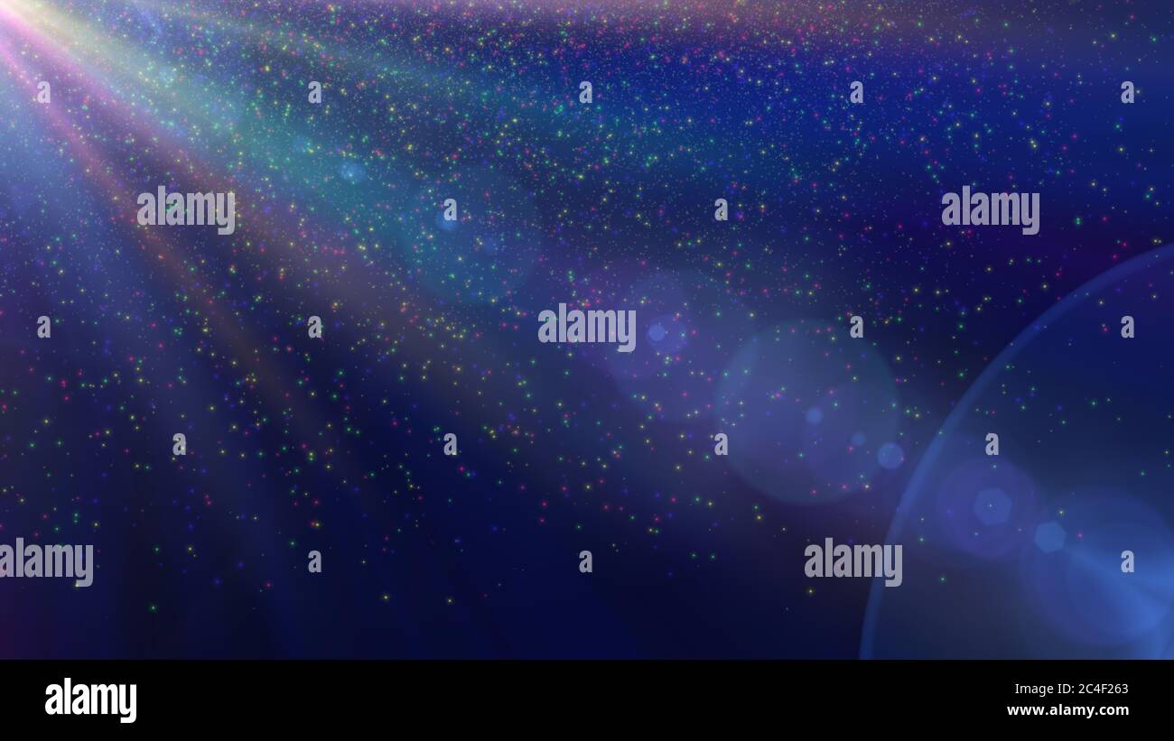 winter snow flakes particle light fall down Stock Photo - Alamy