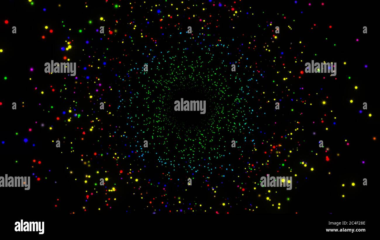 color stars light in space, background abstract Stock Photo - Alamy