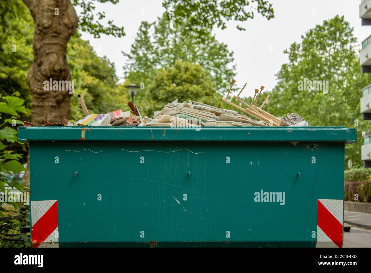 Concrete waste container hi-res stock photography and images - Alamy