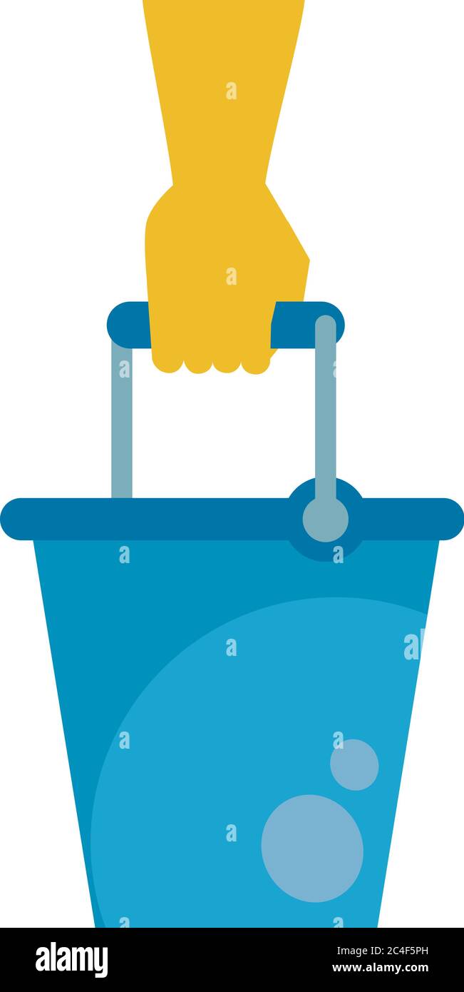 Arm and bucket Stock Vector Images - Alamy