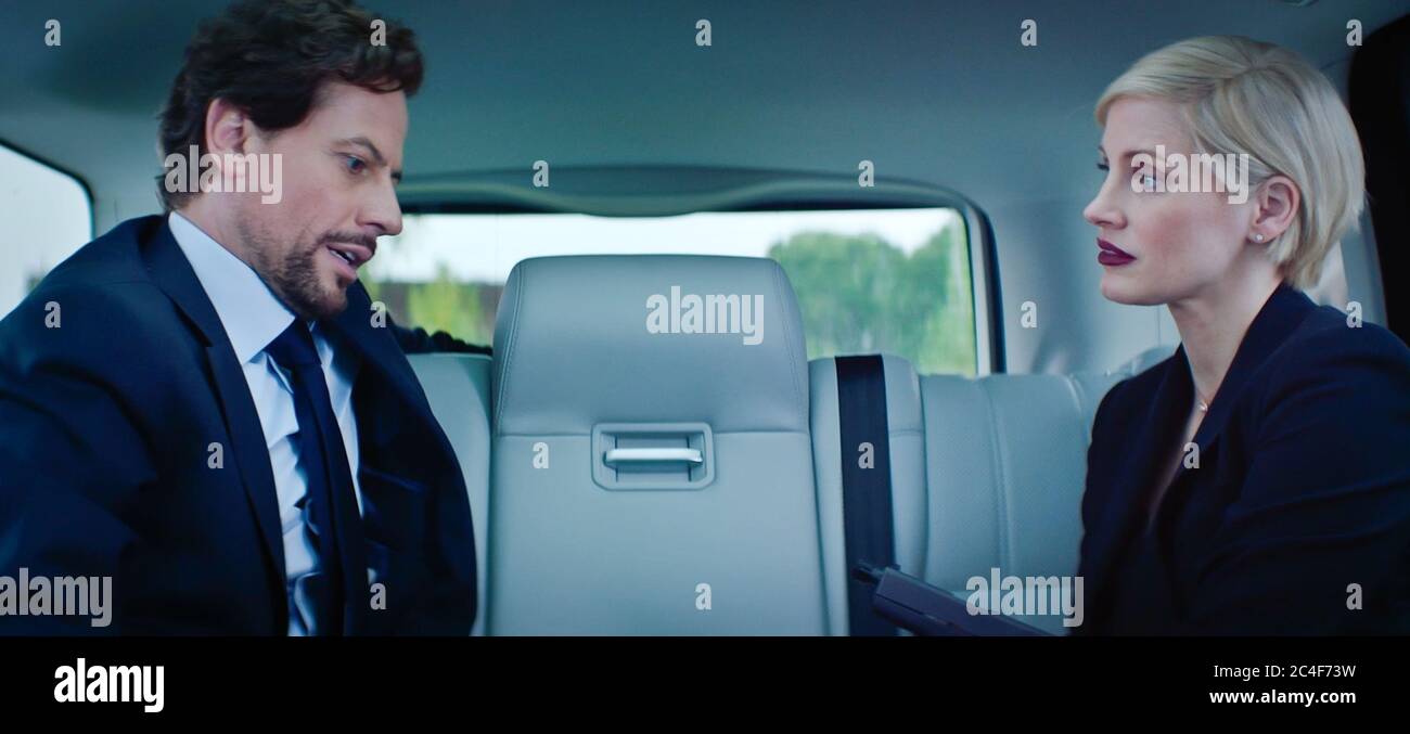 USA. Jessica Chastain and Ioan Gruffudd in the ©Voltage Pictures new ...