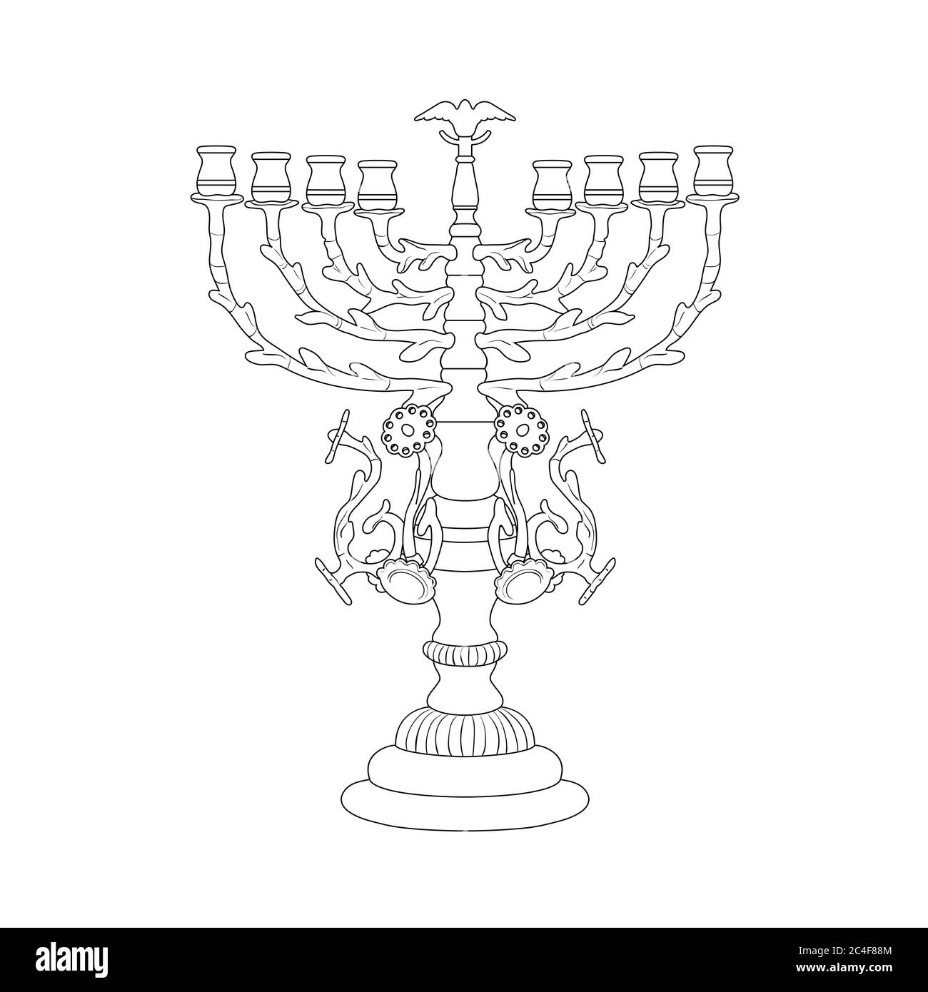 Jewish artefact Stock Vector Images - Alamy