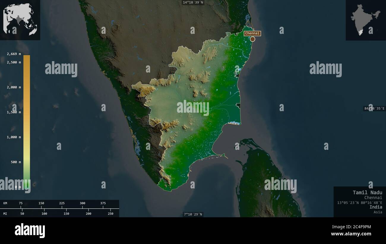 Tamil Map High Resolution Stock Photography and Images - Alamy