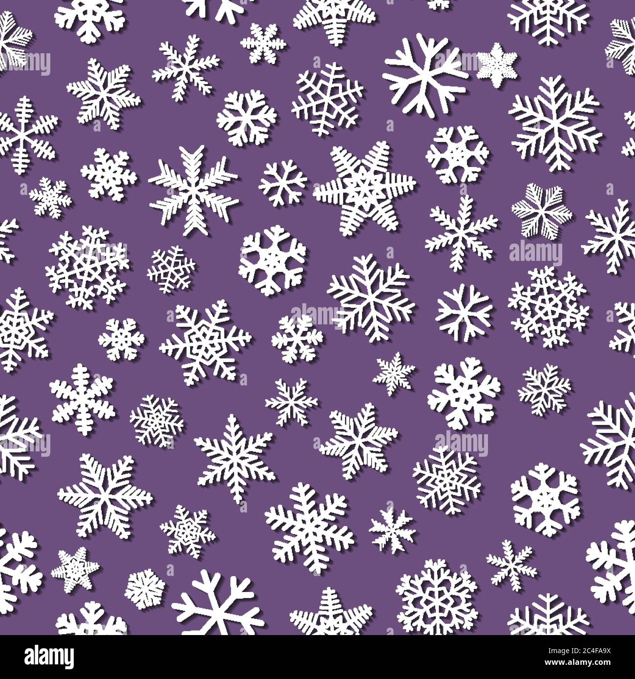 Purple snowflake background hi-res stock photography and images - Alamy