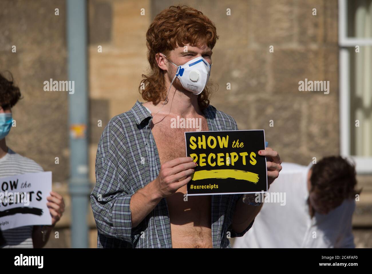 Oxford, UK. 26th June, 2020. Uk. Campaigner of Rhodes Must fall said ...