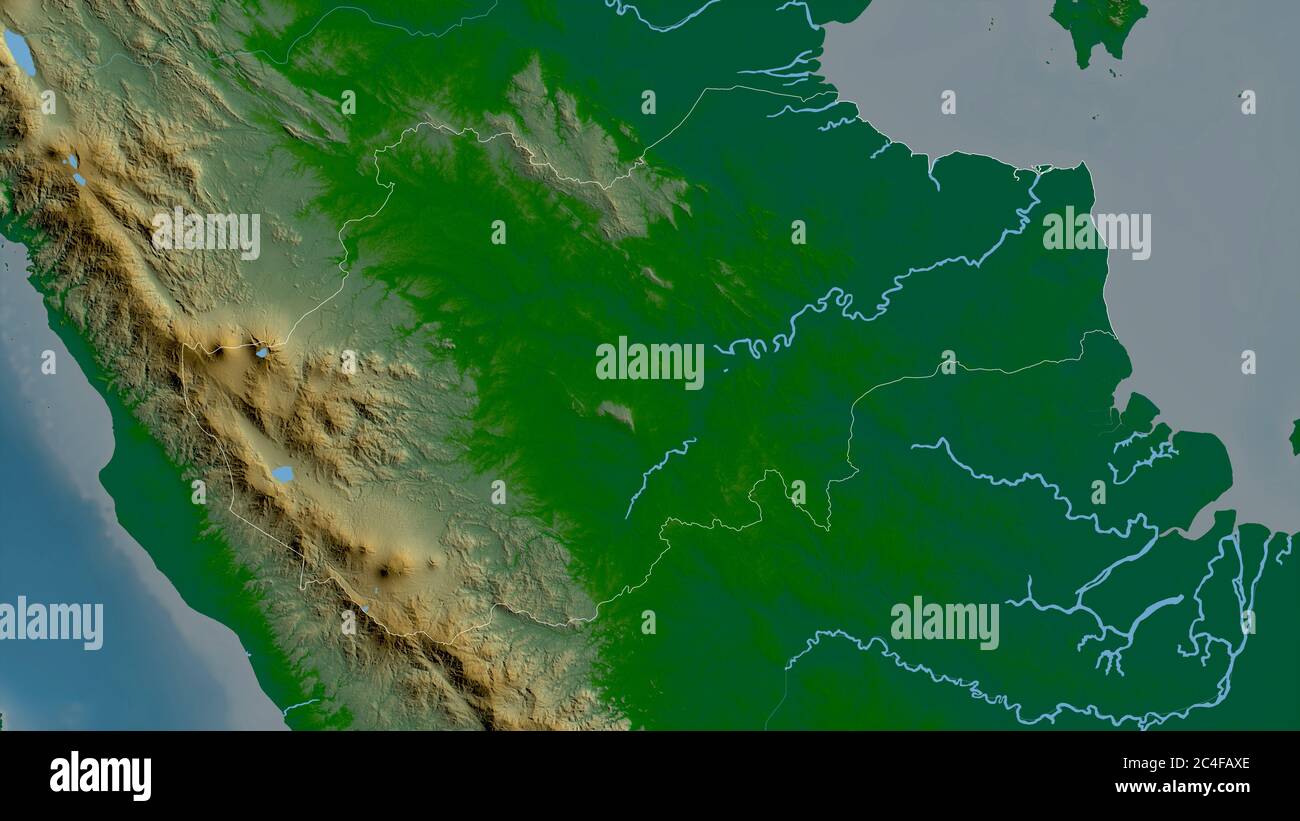 Outline map of jambi hi-res stock photography and images - Alamy