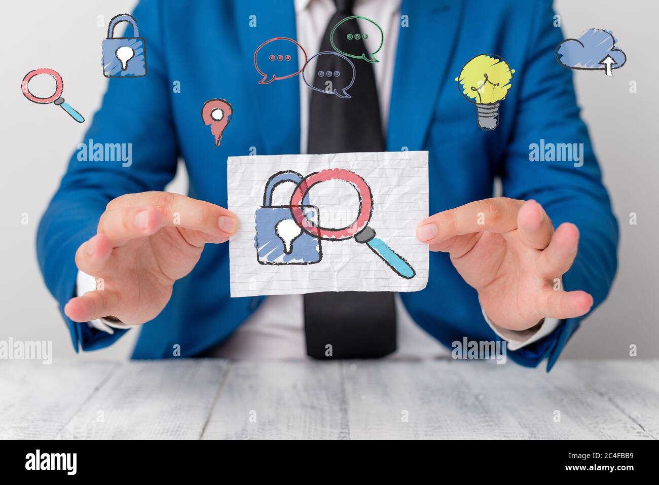 Free Sketch Of Digital Technology Information With Infographic Element ...