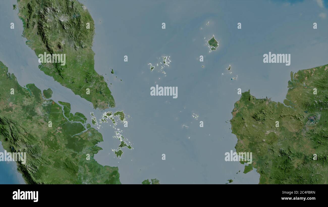 Map of kepulauan riau hi-res stock photography and images - Alamy