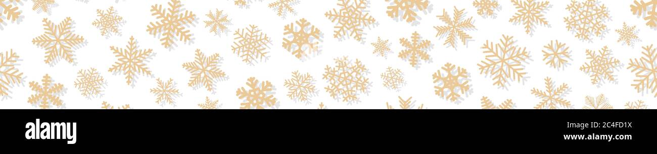 Horizontal christmas background beige Stock Vector Images - Alamy