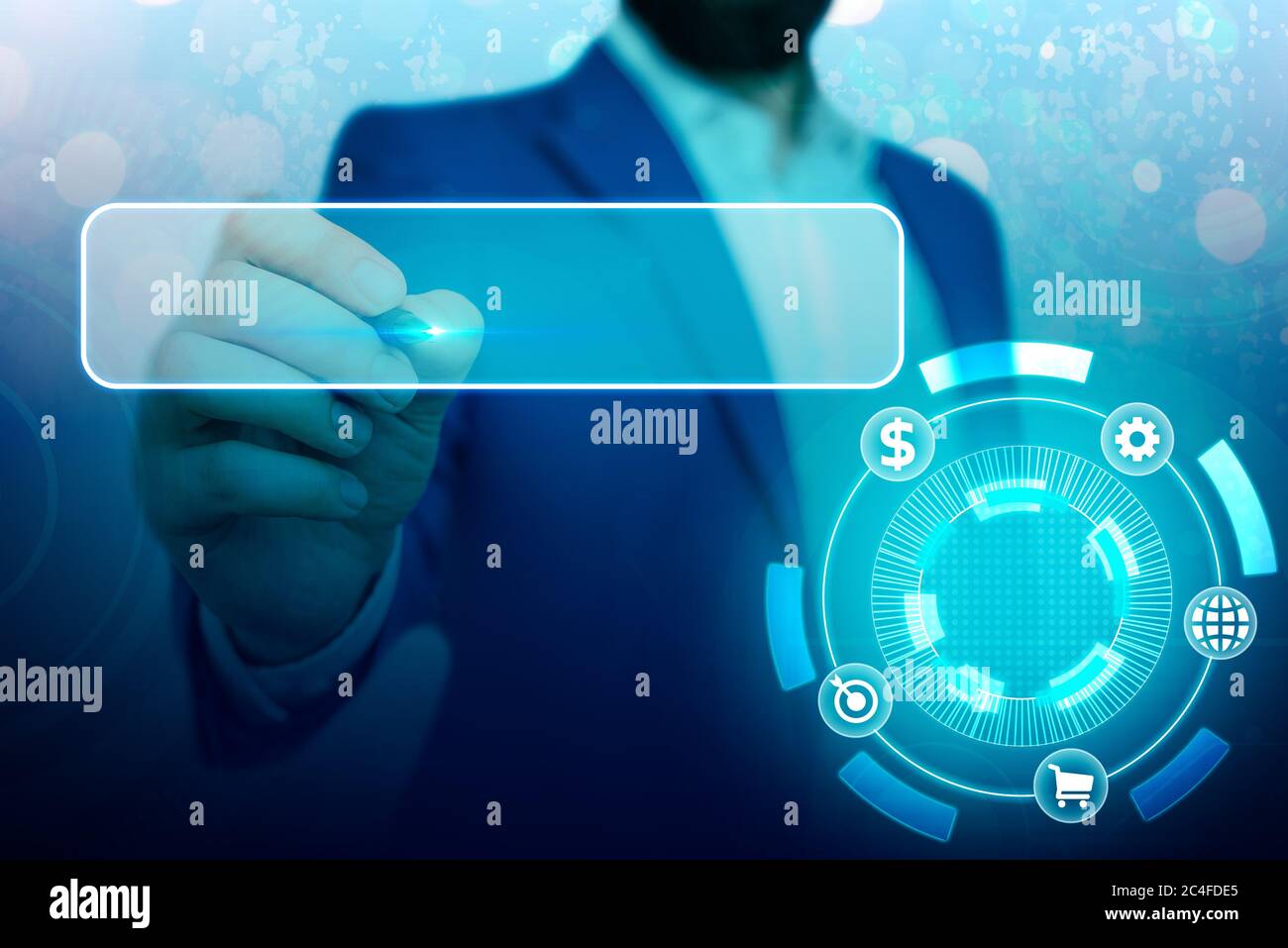 Information Digital Technology Network Connection Infographic Elements ...