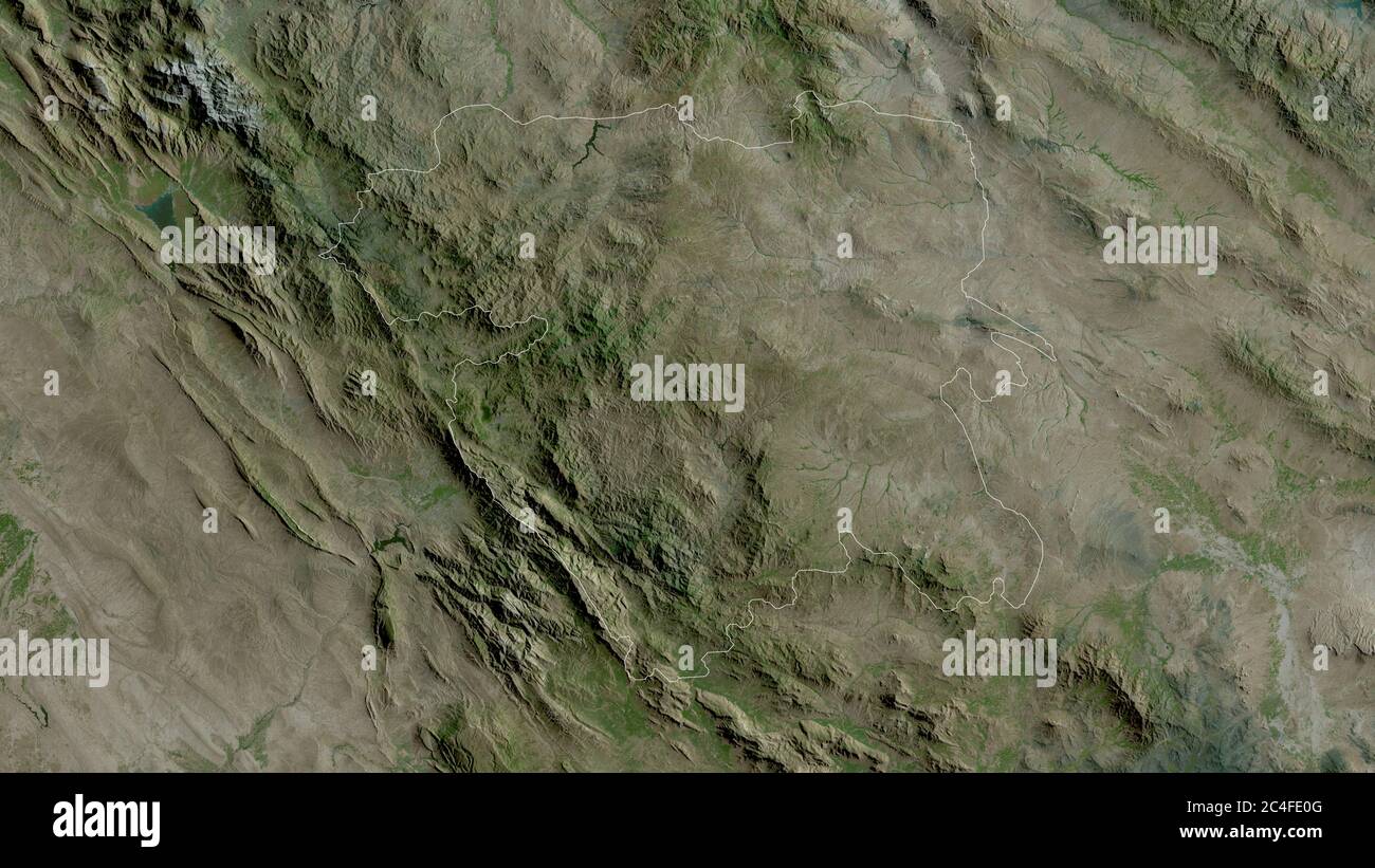 Map of kordestan hi-res stock photography and images - Alamy