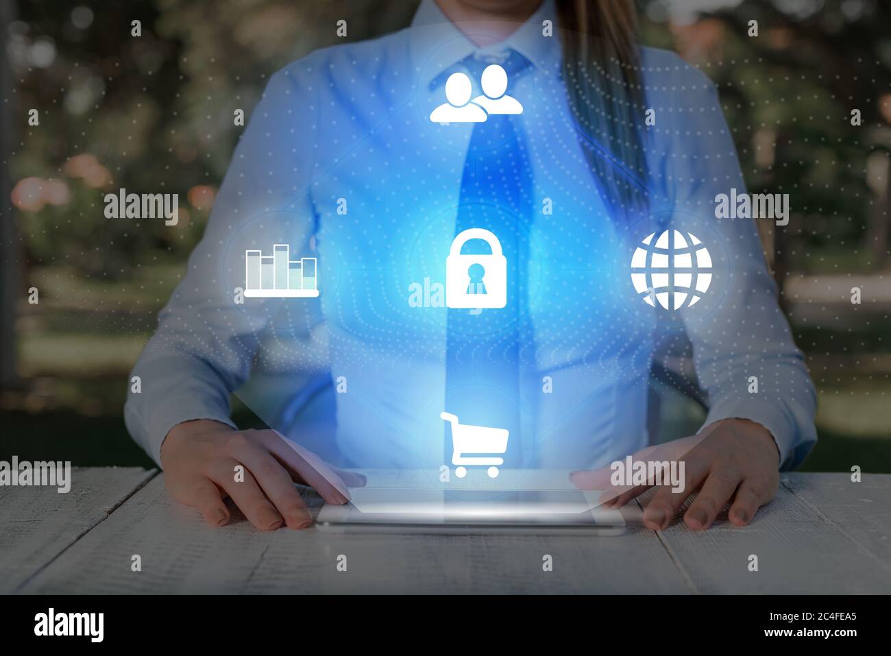 Information Digital Technology Network Connection Infographic Elements ...