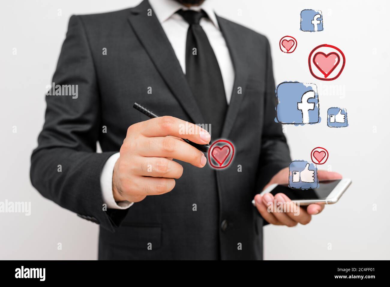 Free Sketch Of Digital Technology Information With Infographic Element ...