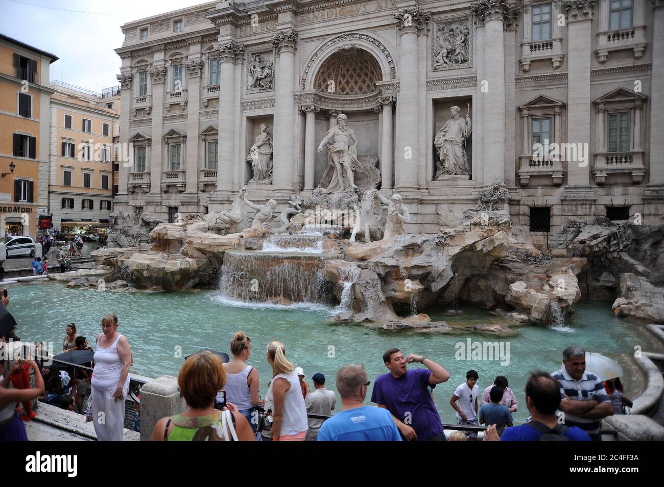 The Trevi Fountain, Rome Stock Photo - Alamy