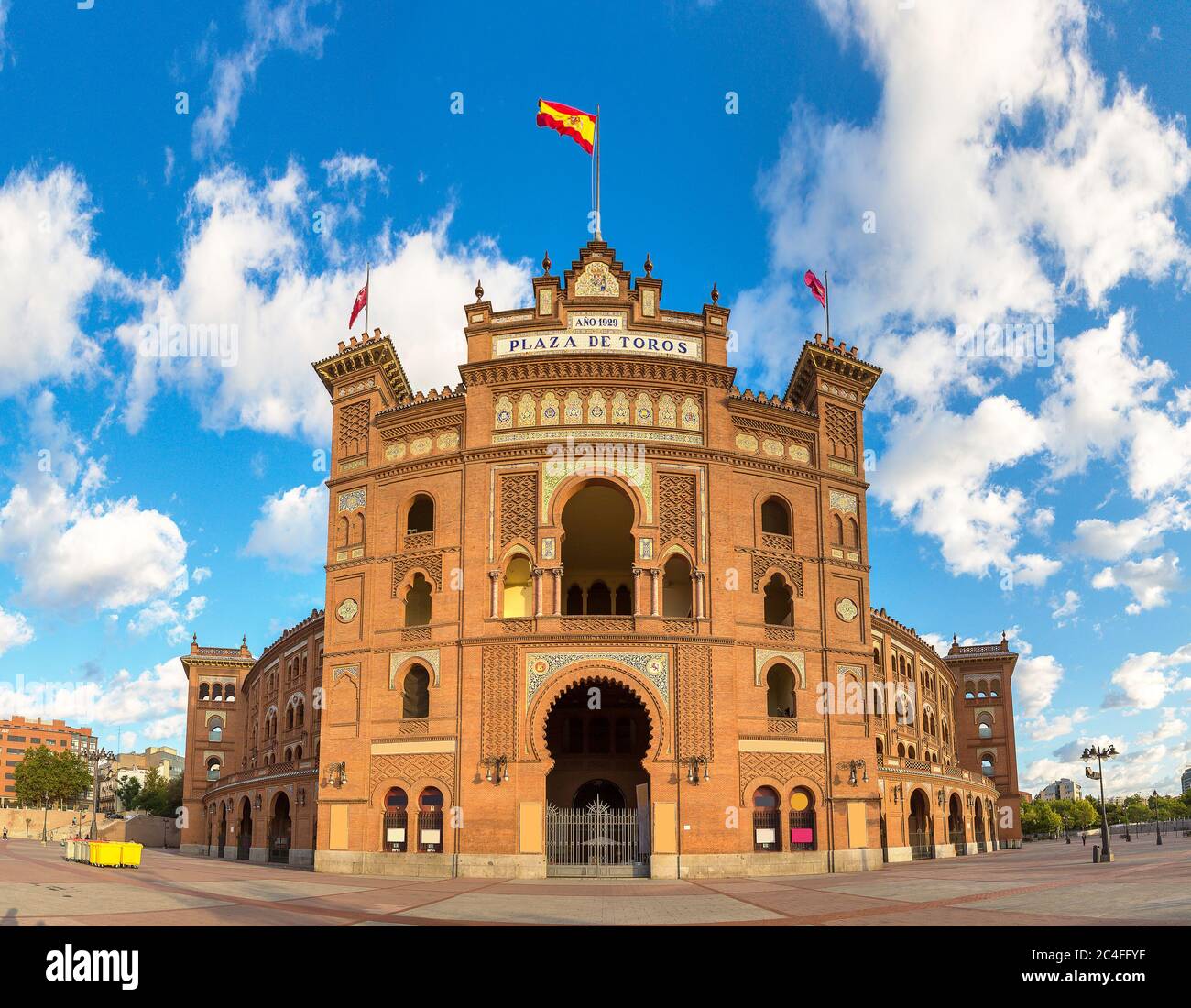 Las Ventas Tour - Famous bullfighting arena in Madrid, Spain in a ...