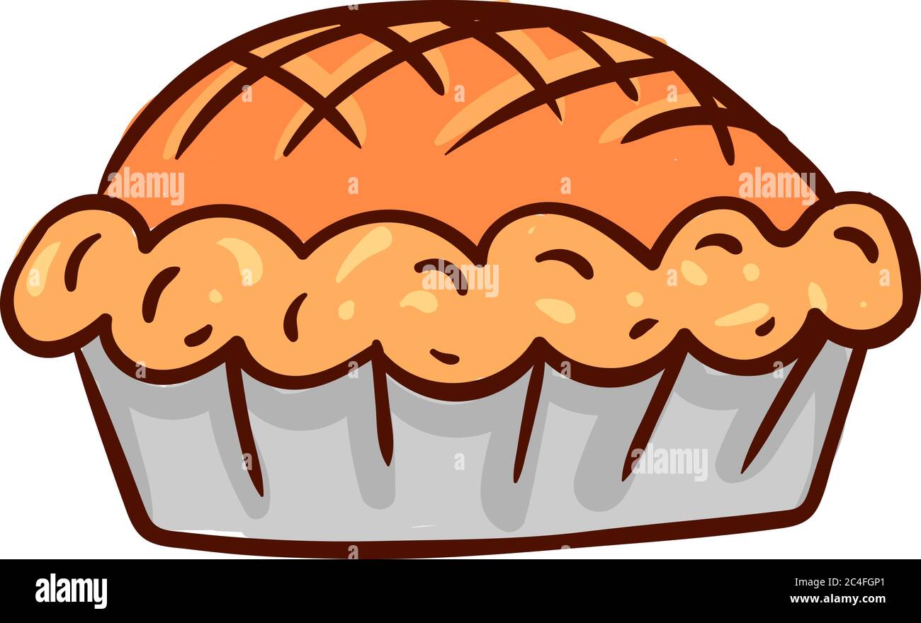 Seasonal dessert illustration Cut Out Stock Images & Pictures - Alamy