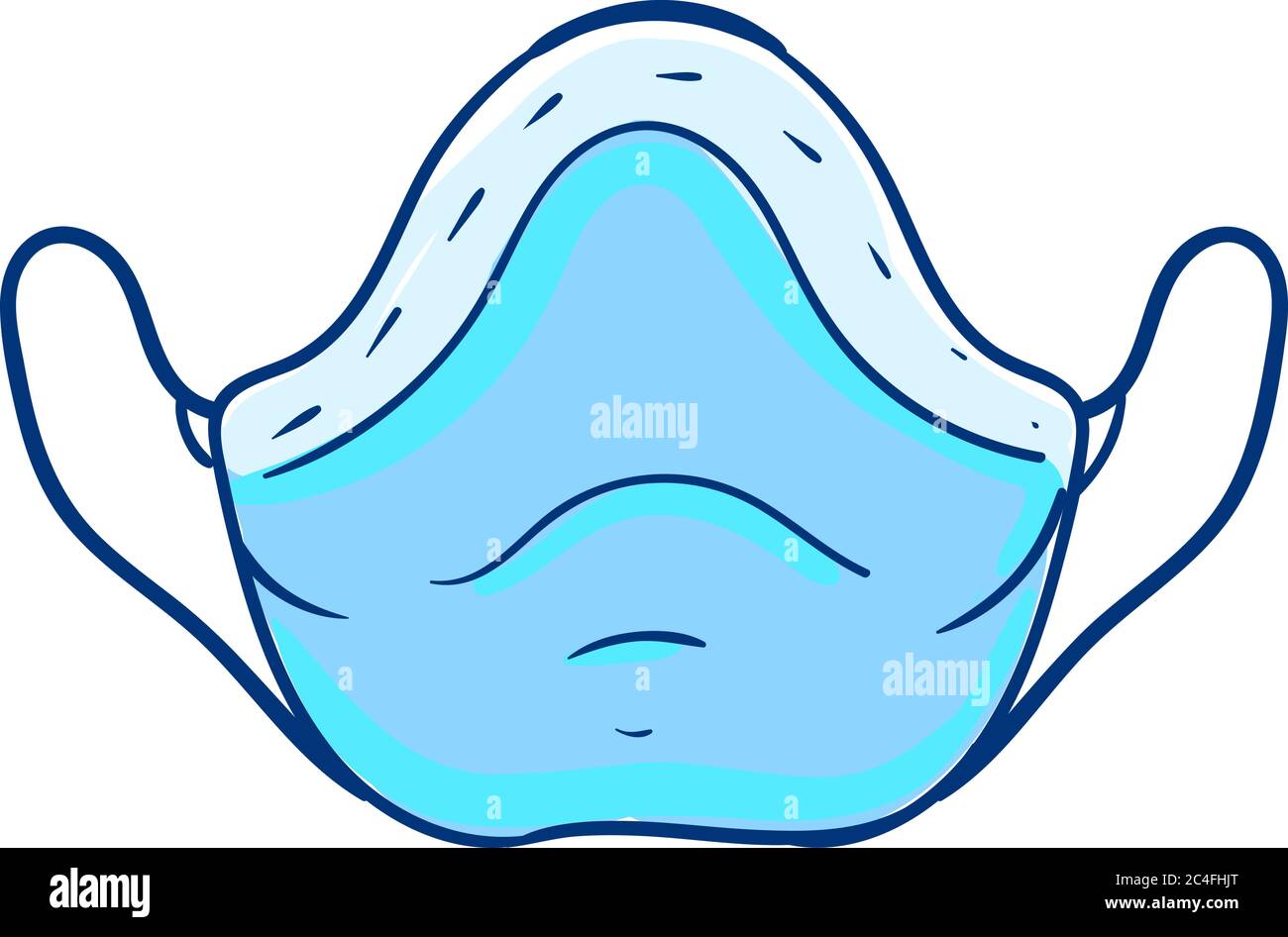 Medical blue mask Stock Vector Images - Alamy