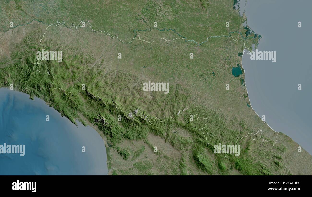 Satellite view of bologna map hi-res stock photography and images - Alamy