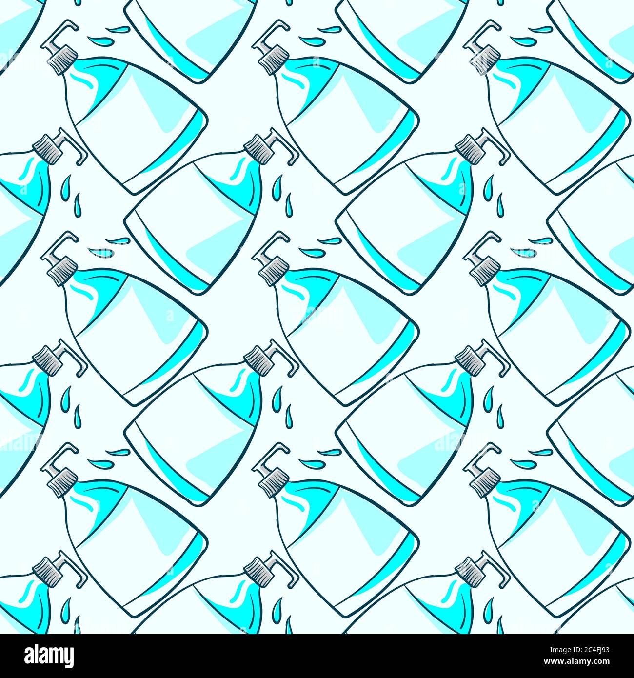 Bottle antiseptic gel on Stock Vector Images - Alamy