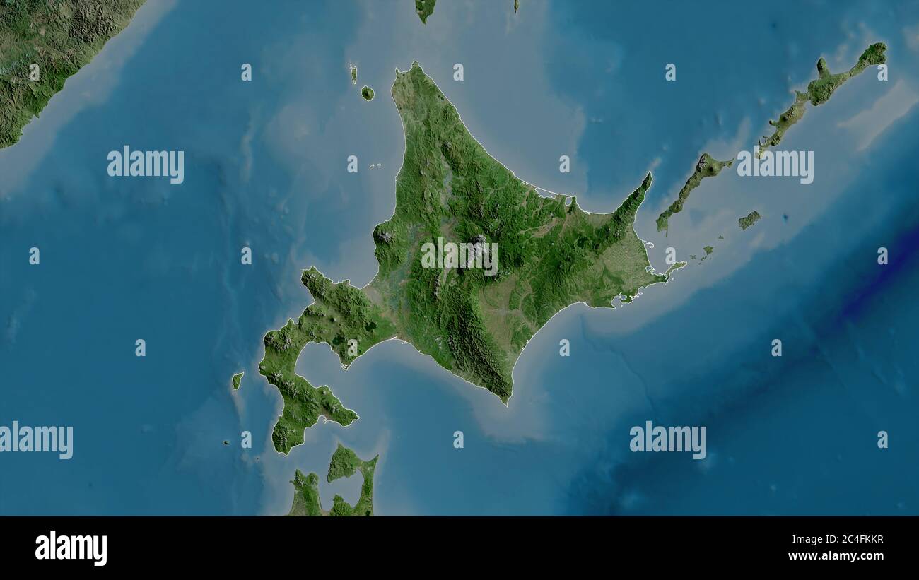 Ezo map hi-res stock photography and images - Alamy