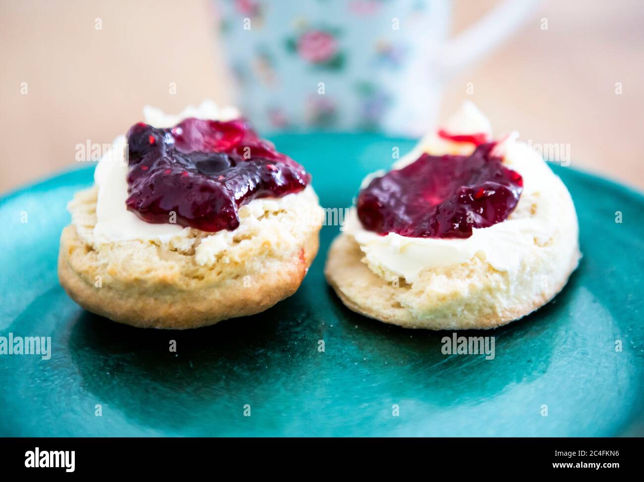Devon cream tea hi-res stock photography and images - Alamy